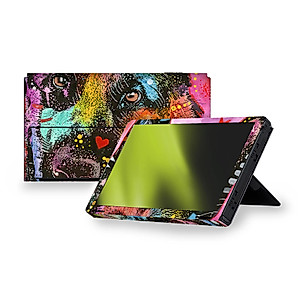 Head Case Designs Officially Licensed Dean Russo German Shepherd Animals Vinyl Sticker Gaming Skin Decal Cover Compatible With Nintendo Switch OLED Bundle