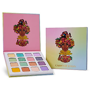 Juvia's Place The Garden of Juvias - Pink, Lilac, Mint Green - Eyeshadow Palette, Professional Eye Makeup, Pigmented Eyeshadow Palette, Makeup Palette for Eye Color & Shine