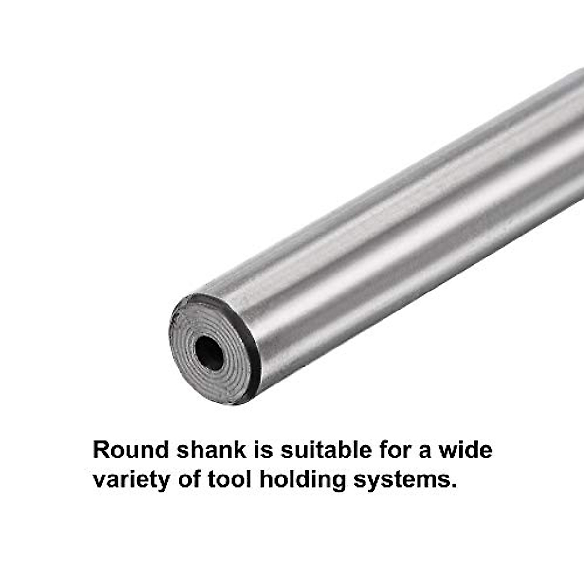 uxcell Chucking Reamer Set Lathe Machine Reamer Straight Flute Milling Cutter High Speed Steel H8 Tolerance (6mm 8mm 10mm 12mm) 4pcs