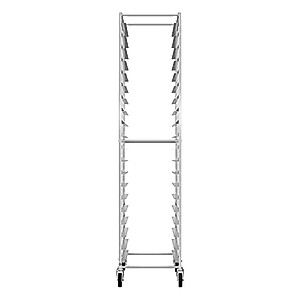 Krollen Industrial 20 Pan Aluminum Steam Table Pan Rack - Unassembled