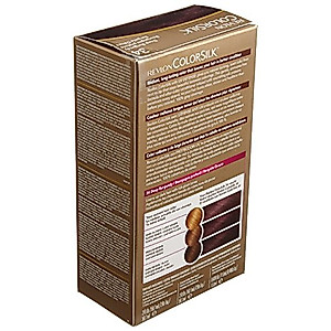 Revlon Colorsilk Haircolor 34, Deep Burgundy - 1 Ea, Pack of 4