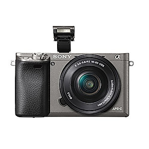 Sony Alpha a6000 Mirrorless Digital Camera with 16-50mm Lens, Graphite (ILCE-6000L/H)