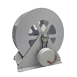 LANGZDHE Hydro Turbine Generator,Waterwheel,Hydroelectric Power Plant,Low-Speed Disc-Type Electricity Generation,Wind and Water Wheel Outdoor-White 50w