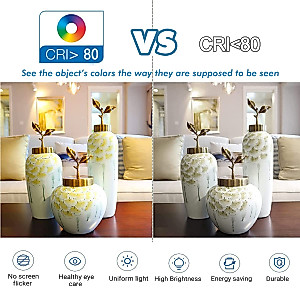 ZSSXOLED [Pack of 5] E11 LED Light Bulb 7W Dimmable E11 Mini Candelabra Base 75W Halogen Equivalent, T3/T4 JD E11 LED Corn Bulb for Indoor Chandeliers Cabinet Decorative Lighting White 6000K