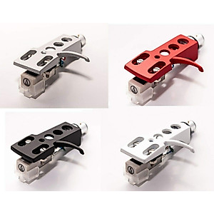 Black Headshell, AT-3600L Cartridge and Stylus, Needle for Technics SL D1, SL D1K, SL D2, SL D202, SL D205, SL D2K, SL D3, SL D303, SL D33, SL D3K, SL D5