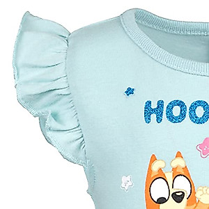 Bluey Bingo Toddler Girls Dress 4T Blue