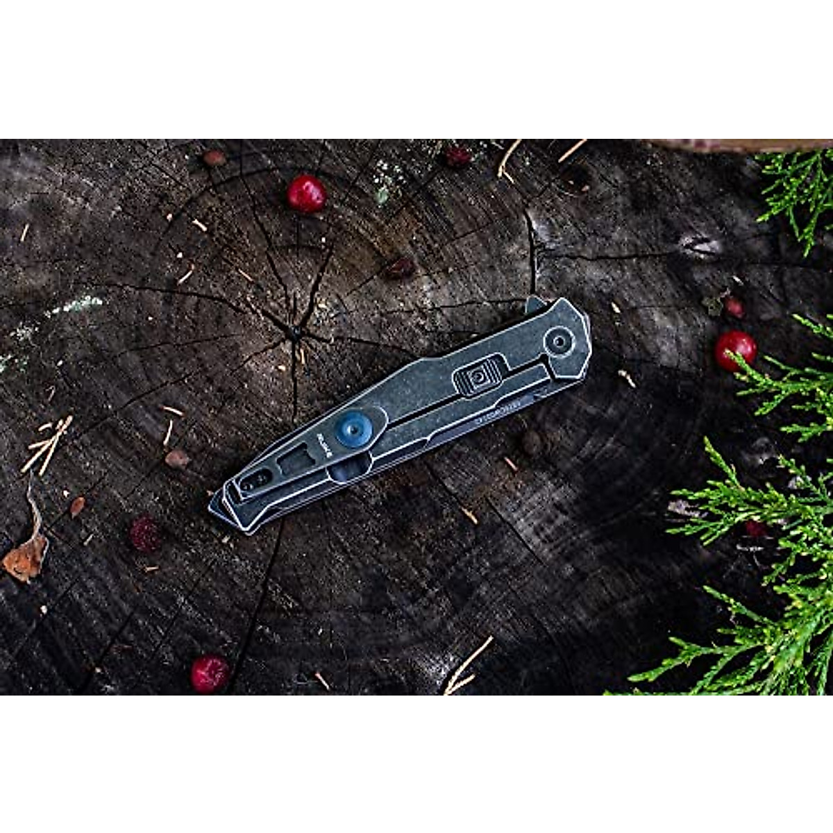 Ruike Folding Knive, Black, 420 Ss (P108-SB)