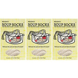 Regency Soup Sock *Triple Pack*- total 9 Socks