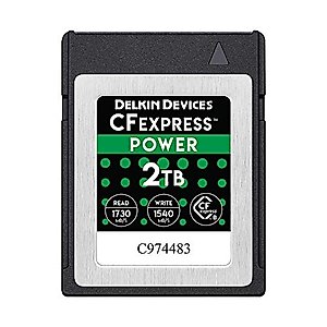 Delkin Devices 2TB POWER CFexpress Type B Memory Card (DCFX1-2TB)