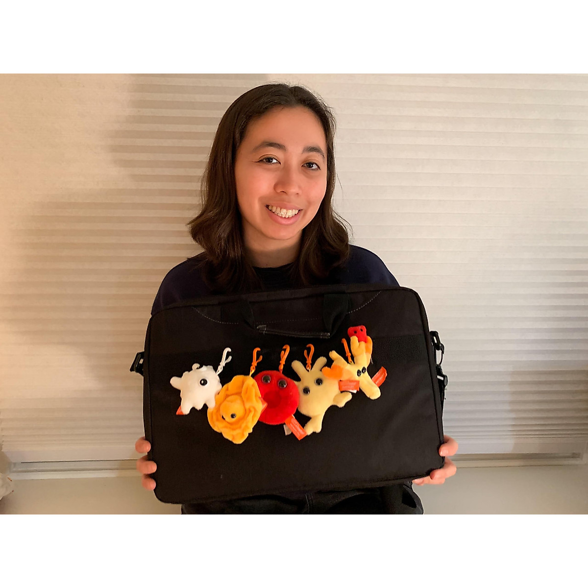 GIANTmicrobes Blood Cells Themed Gift Box, Blood Cell Plush, Blood Bank Laboratory Gifts, Lab Tech Gifts, Hematology Gifts, Leukemia Gifts