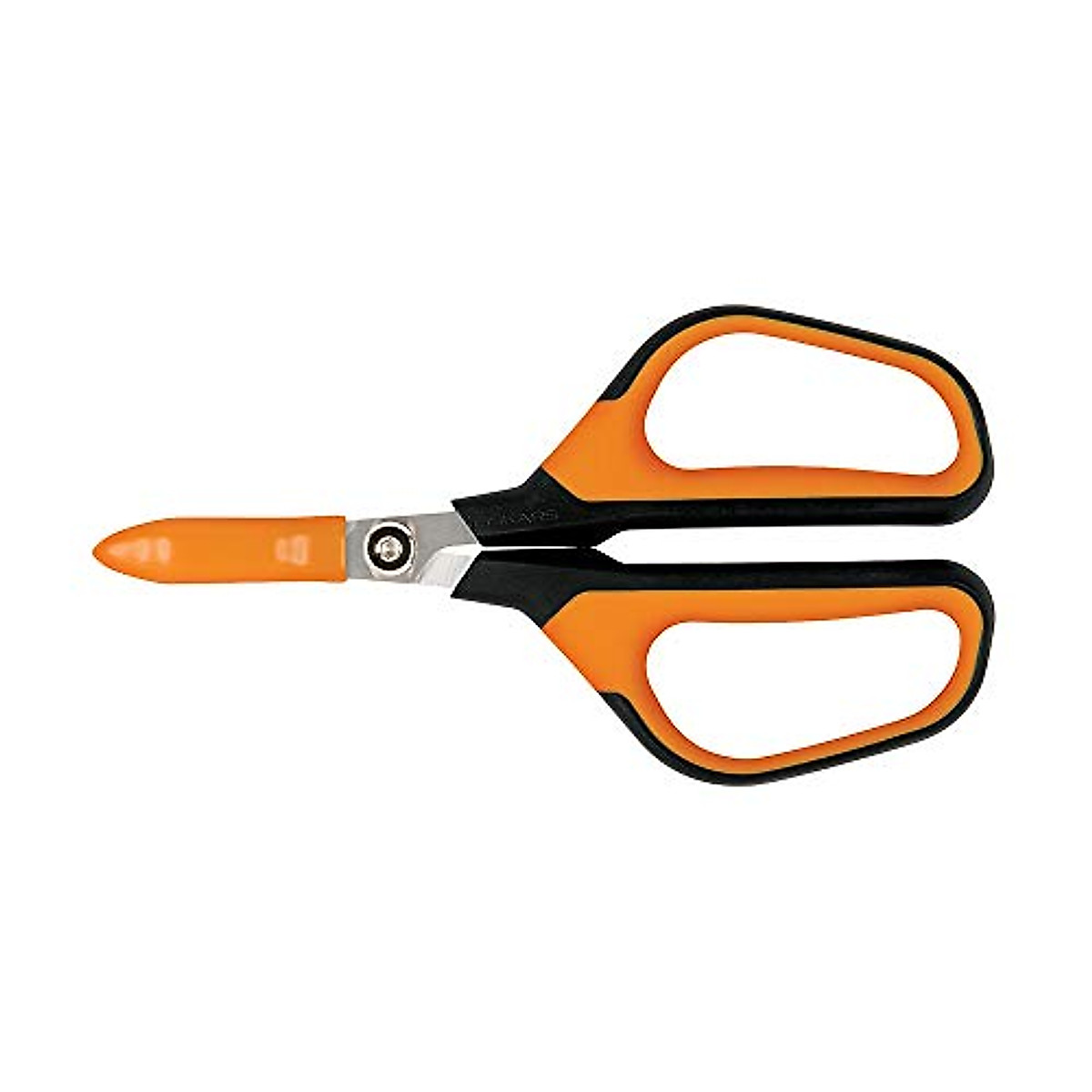 Fiskars 399230-1001 Micro-Tip Pruning Shears, Orange/Black