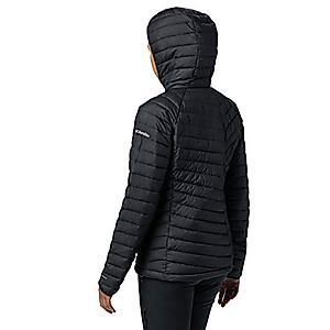 Columbia Women's Powder Lite Hooded Jacket, Black, Medium