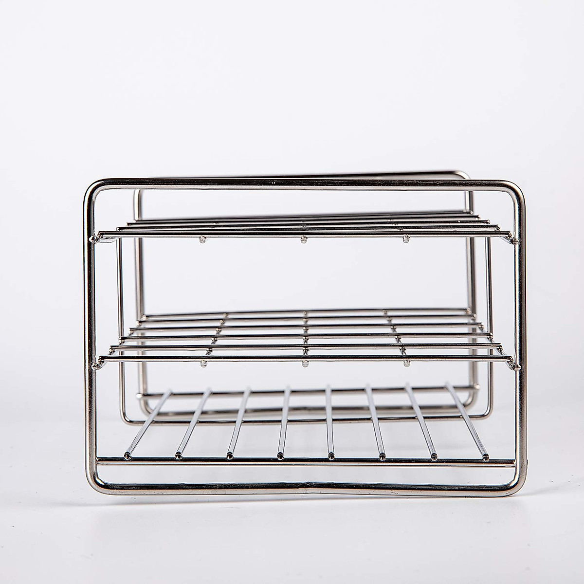 Adamas-Beta Stainless Steel Test Tube Rack,20 Place,5x4 Format,Wire Constructed,Outer Diameter Permitted of Tubes 29-31mm