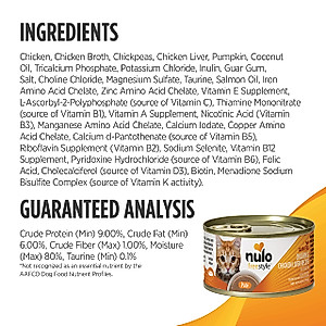 Nulo Freestyle Cat & Kitten Wet Pate Canned Cat Food, Premium All Natural Grain-Free, with 5 High Animal-Based Proteins and Vitamins to Support a Healthy Immune System and Lifestyle