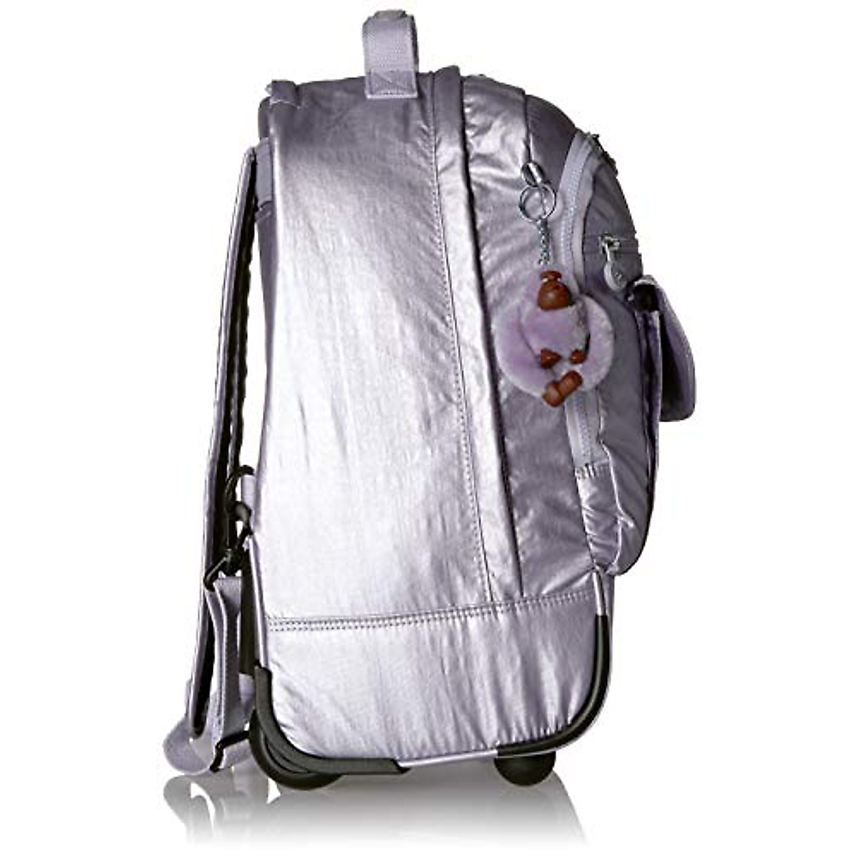 Kipling Luggage Sanaa Wheeled Backpack, Frosted Lilac Metallic, One Size