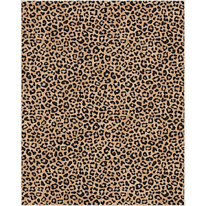 Well Woven Apollo Flatwoven Leopard Print Brown 5' x 7' Area Rug