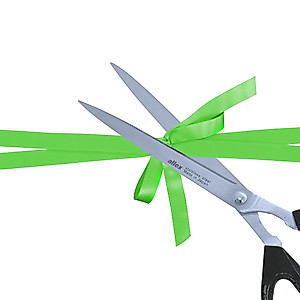 ALLEX Long Scissors 10-1/4" Razor Sharp Japanese Stainless Steel Blade, Giant Scissors for Ribbon Cutting Ceremony & Paper Cutting, Large Scissors Heavy Duty Blade, Made in JAPAN