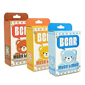 Golandstar Cute Cartoon Bear Timers 60 Minutes Mechanical Kitchen Cooking Timer Clock Loud Alarm Counters Manual Timer (Brown)