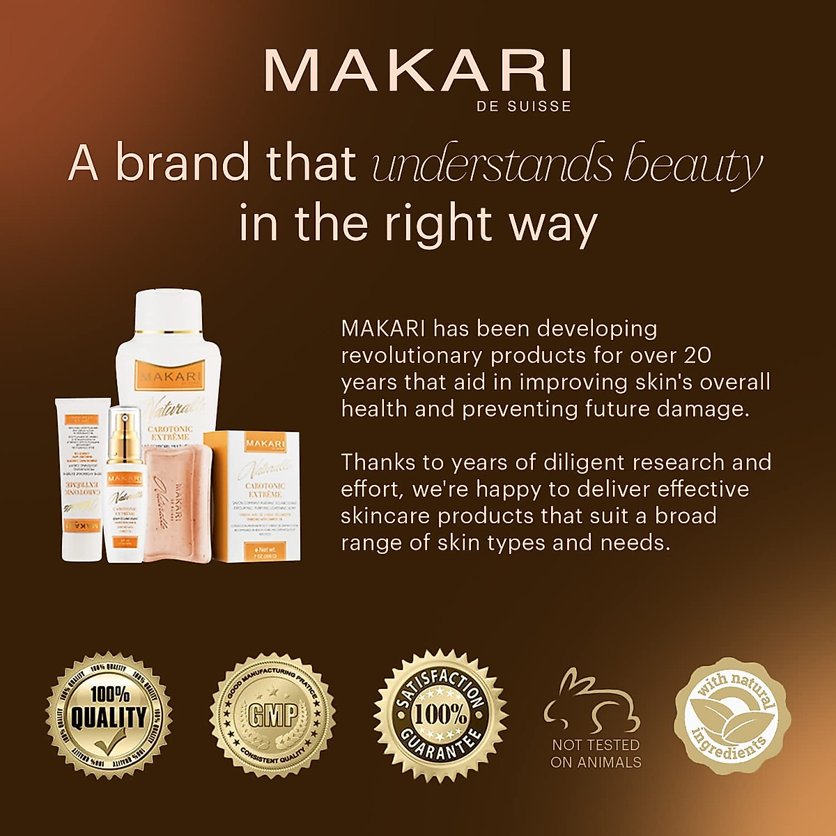 Makari Naturalle Carotonic Extreme Glow Renewing Face Cream SPF15 (1.7 oz) | Brightens, Moisturizes, and Rejuvenates Skin | Helps Diminish Acne, Control Oily Face, and Minimize the Appearance of Aging