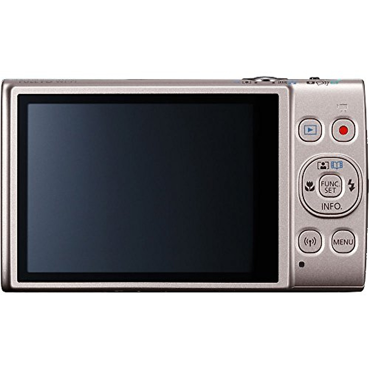 Canon PowerShot ELPH 360 HS Digital Camera (Silver) (1078C001) + 2 x 64GB Memory Card + 2 x NB11L Battery + Case + Card Reader + Corel Photo Software + HDMI Cable + Flex Tripod + More (Renewed)