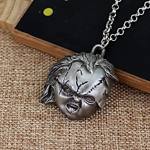 Winssigma Curse of Chucky Necklace for Fans Cosplay Costume Jewelry