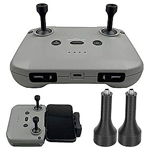 Shanrya Extension Joystick for Mini 2, Plastic Material Remote Controller Joystick Extension, Durable for Mini2 and Air2 Remote Control RC Drone Lovers