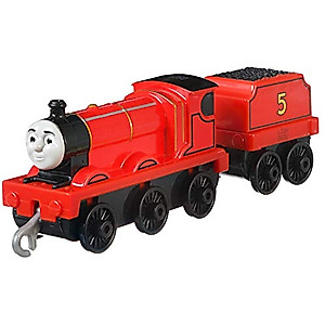 Thomas & Friends - Thomas & James Set of 2 Push-Along Train Engines for Preschool Kids Ages 3 Years and Up