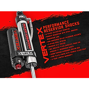 Rough Country 6" Rear Vertex Reservoir Shocks for 2007-2021 Tundra - 699013