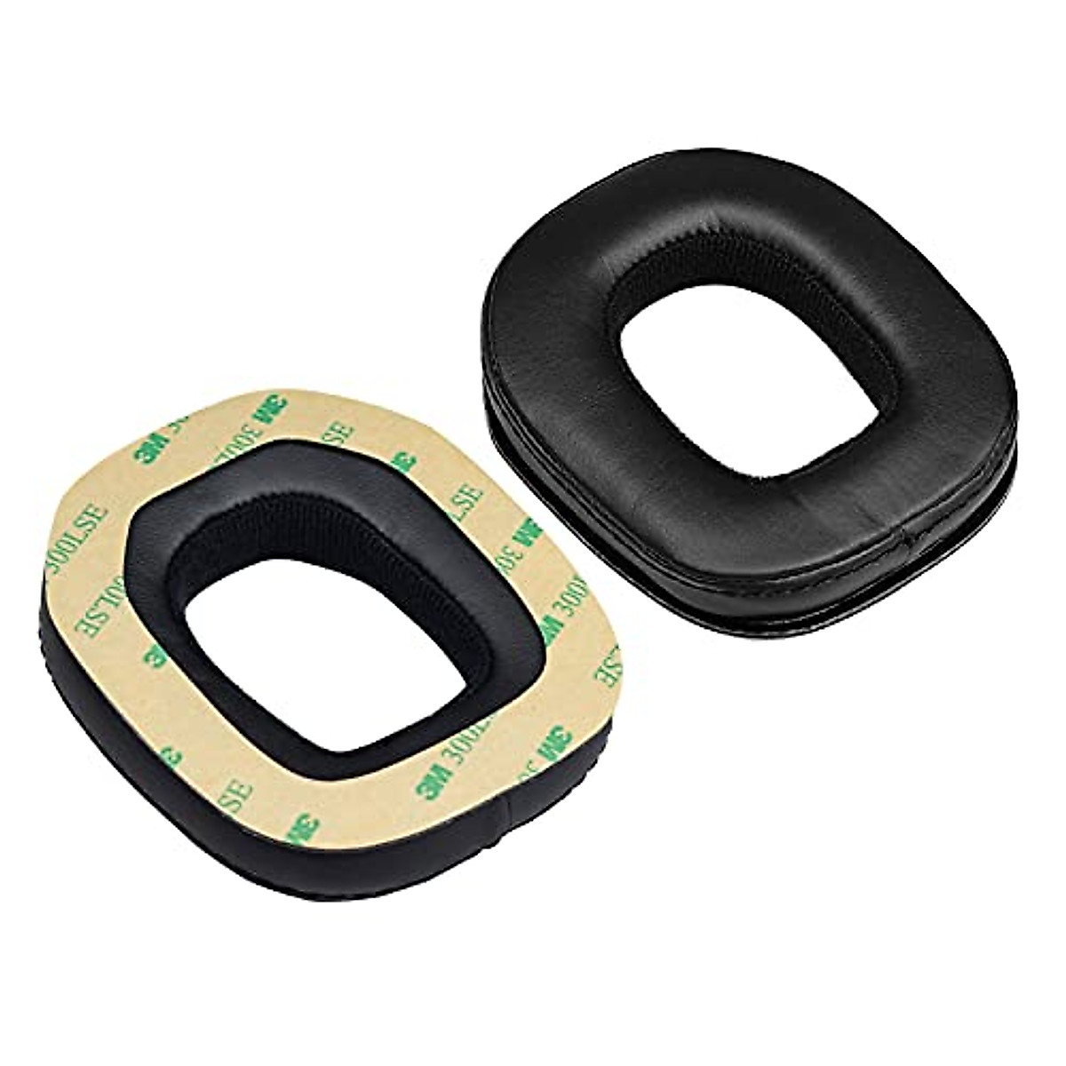 MOLGRIA A40 A50 Earpads, Replacement Ear Pads Cushion for Astro Gaming A40 Wired A50 Wireless Gaming Headset(Leather Black)