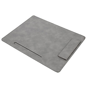 Realtor Supplies 3pcs Folder Board Folder Organizer Clipboard Document Organizer Exam Paper Base Writing Board Agent Supplies Office Supply A4 Grey Pu Paper Record Board