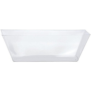 American Metalcraft MELSQ94 Melamine 9.5" Square Bowl, 125-Ounce, White