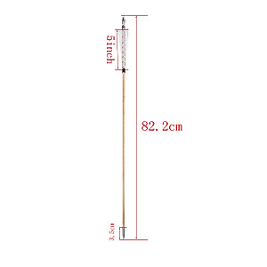 SHARROW 32 Inch Archery Traditional Wooden Arrow Hunting Arrow Pracrice Target Wooden Arrow Shaft with 5" Turkey Feather Fletching and Field Point for Longbow Traditaonal Bow (12 pcs)