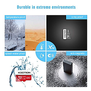 KOOTION 2-Pack 128GB Micro SD Card Class 10 Micro SDXC Card 128GB UHS-1 Memory Card Ultra High Speed TF Card, C10, U1, 128 GB