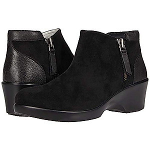 Alegria Sloan Womens Shoe Black Suede 10 M US