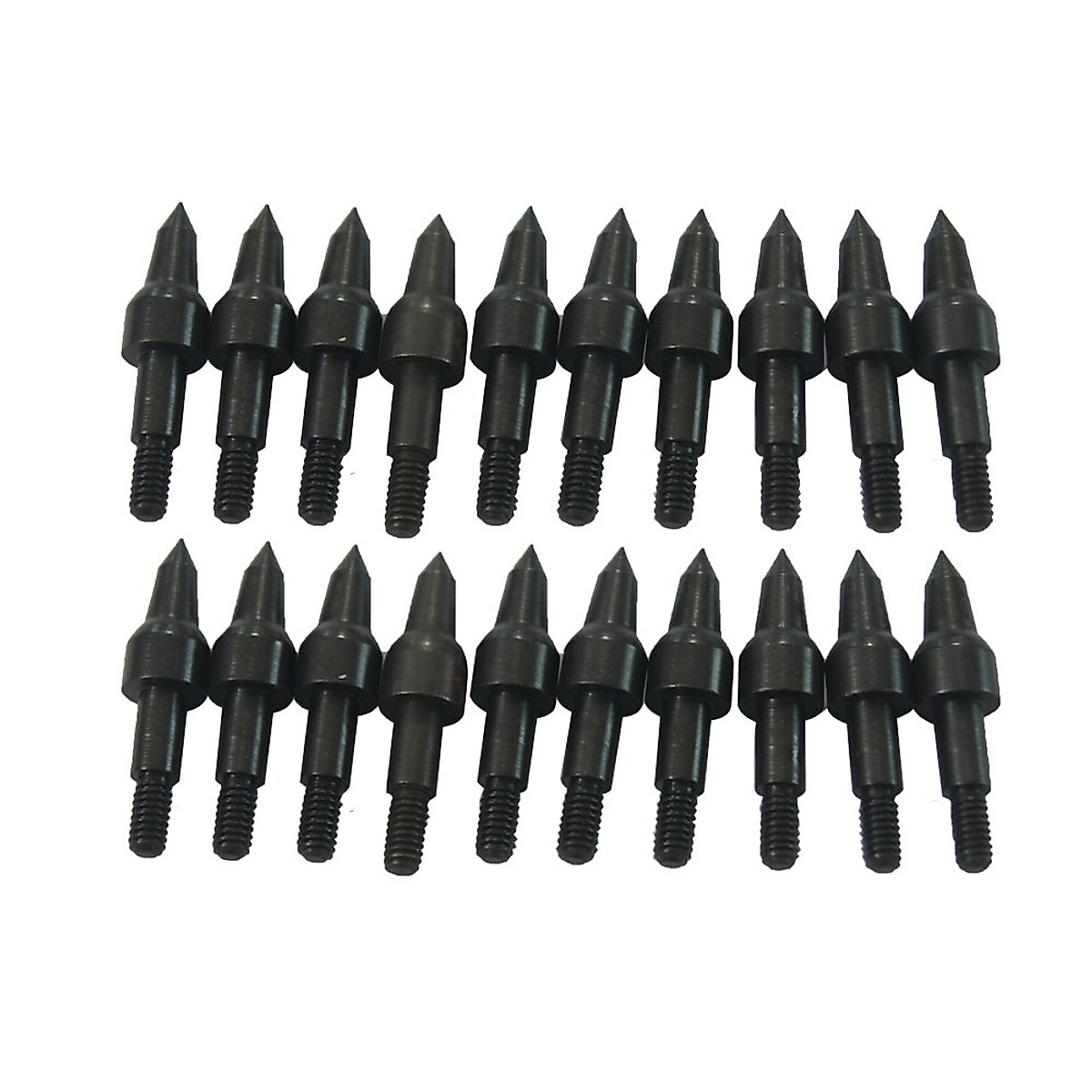 JIEXI HWYP Archery Arrow Points Field Points for ID 7.62mm Arrow Pack of 50 (125 Grain)