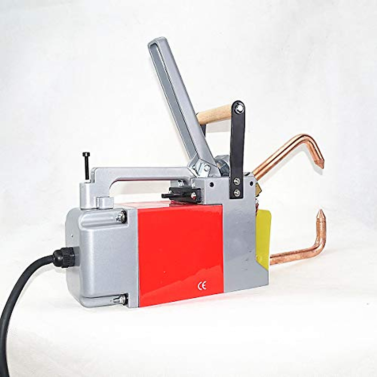 Spot Welder 230V/110V, Welding Thickness 1.5+1.5mm Steel Plat CE Portable Resistance Spot Welding Machine (A. 230V EU Plug)