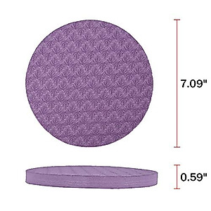 GoYonder Eco Yoga Workout Knee Pad Cushion Purple (Pack of 2)