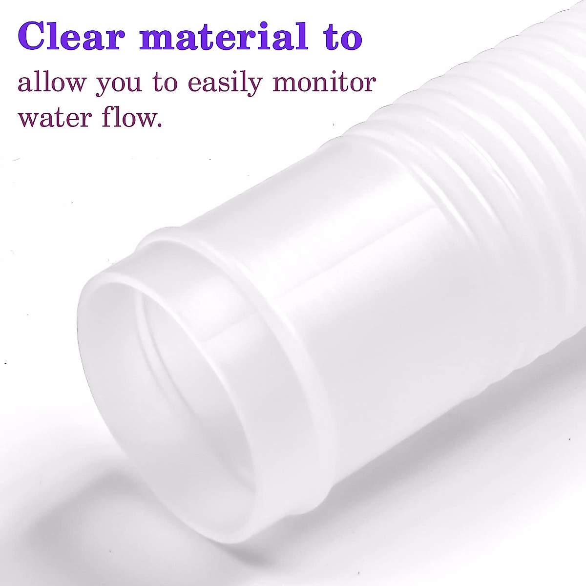 1.5" X 3ft Replacement Pool Skimmer Hose - Pool Hoses for Intex Above Ground Pools,Part NO.10531 & 25016