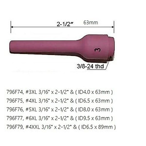 RIVERWELD TIG Gas Lens Collet Body 45V 13N Series Alumina Ceramic Cup 13N 53N 796F Series Assorted Size Kit Fit SR WP 9 20 25 TIG Welding Torch 46pcs