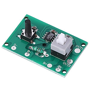 2Pcs Solar Lamp String Controller Module, Solar Lamp Controller Circuit Board with 8 Kinds Light Mode and Switch 1.2V 100mA