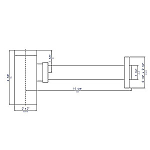 ALFI brand AB9026-PC P-Trap, Polished Chrome