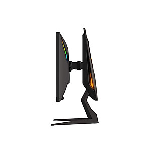 GIGABYTE AORUS KD25F 25" Frameless Esports Grade Gaming Monitor, FHD 1080p, 100% sRGB Color Accurate TN/WLED Panel, .5 ms 240 Hz, G-SYNC Compatible and FreeSync, Height/Tilt/Swivel Adjustable, VESA