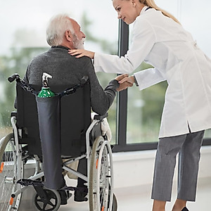 Oxygen Cylinder Bag, Oxygen Tank Holder, Oxygen Cylinder Holder Portable Transport Backpack with Buckles for Travel Carrier Home Rollator Scooter Easy Adjust Quick Release