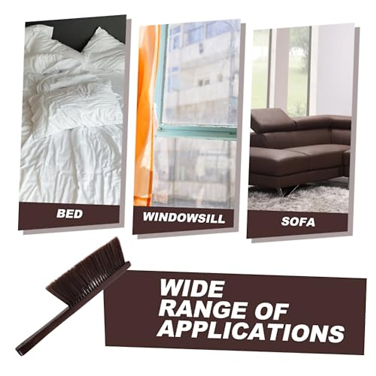 Bed Brush Brushes Broom Cleaning Brush Sofa Dust Brush Dusting Brush Clothes Brush Sand Brush for Beach Brush for Cleaning Car Brush Bench Brush Upholstery Brush Hand Brush Wood VILLFUL