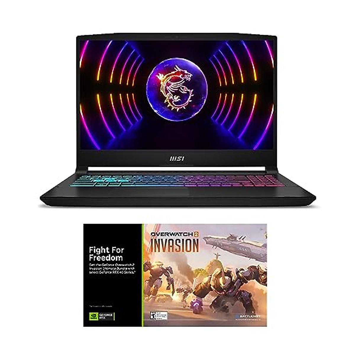 EXCaliberPC 2023 MSI Katana 15 B13VGK-1007US (i9-13900H, 32GB RAM, 1TB NVMe SSD, RTX 4070 8GB, 15.6" 144Hz FHD, Windows 11) Gaming Laptop