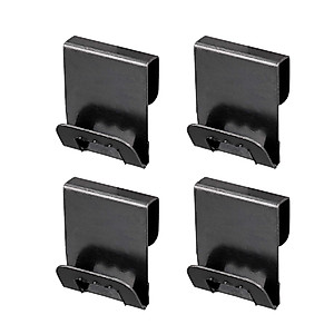 uxcell Photo Frames Hanger Hooks, 0.35mm Thick S-Shaped Metal Wall Mount Album Picture Hanging Clips, 50 Pcs