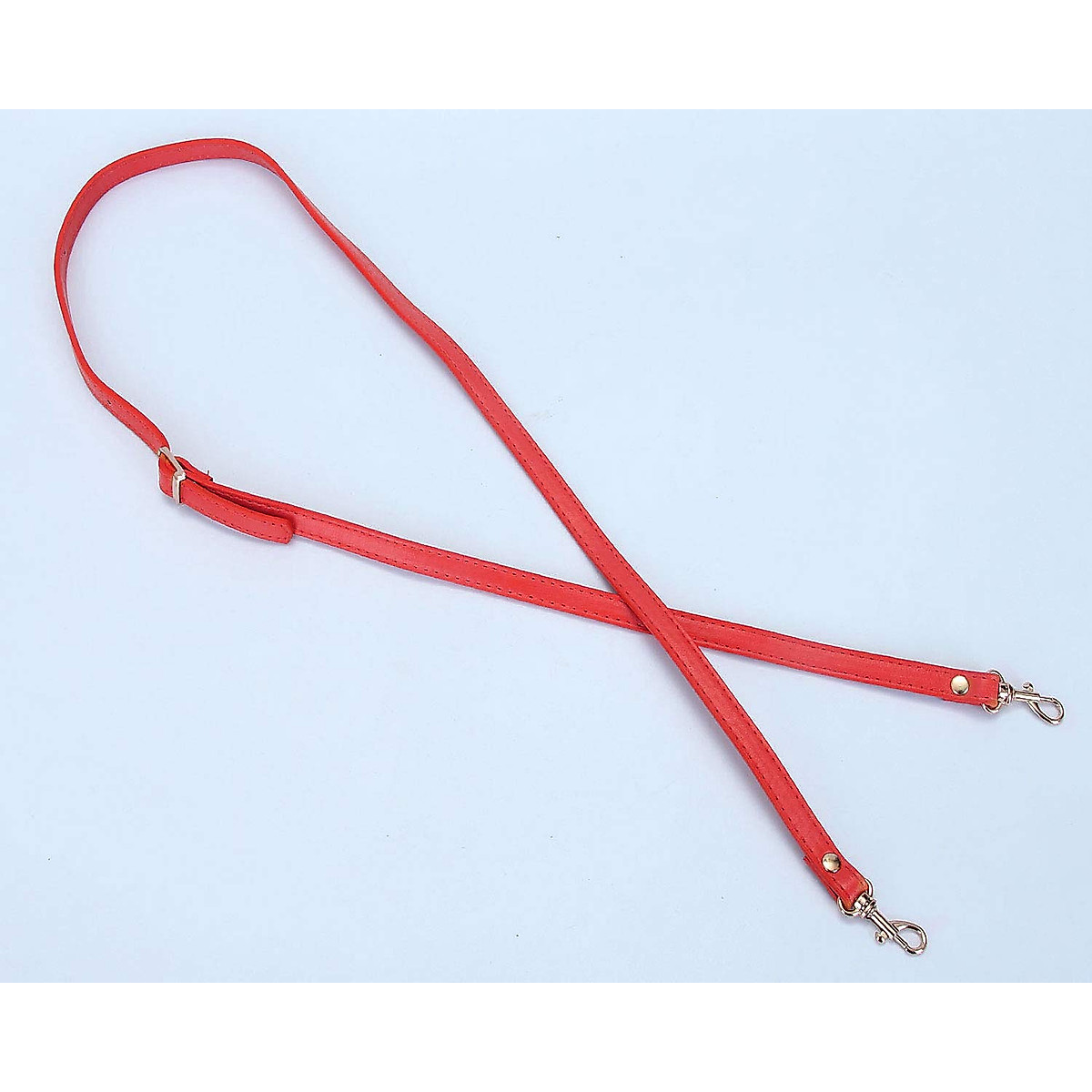 VanEnjoy Adjustable Shoulder Straps for Purse Bag Handbag Wallet Replacement(Black-Gold Metal) (Red-Gold Metal)