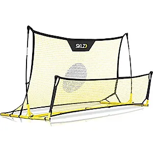 SKLZ Quickster Soccer Trainer Portable Soccer Rebounder Net for Volley, Passing, and Solo Training