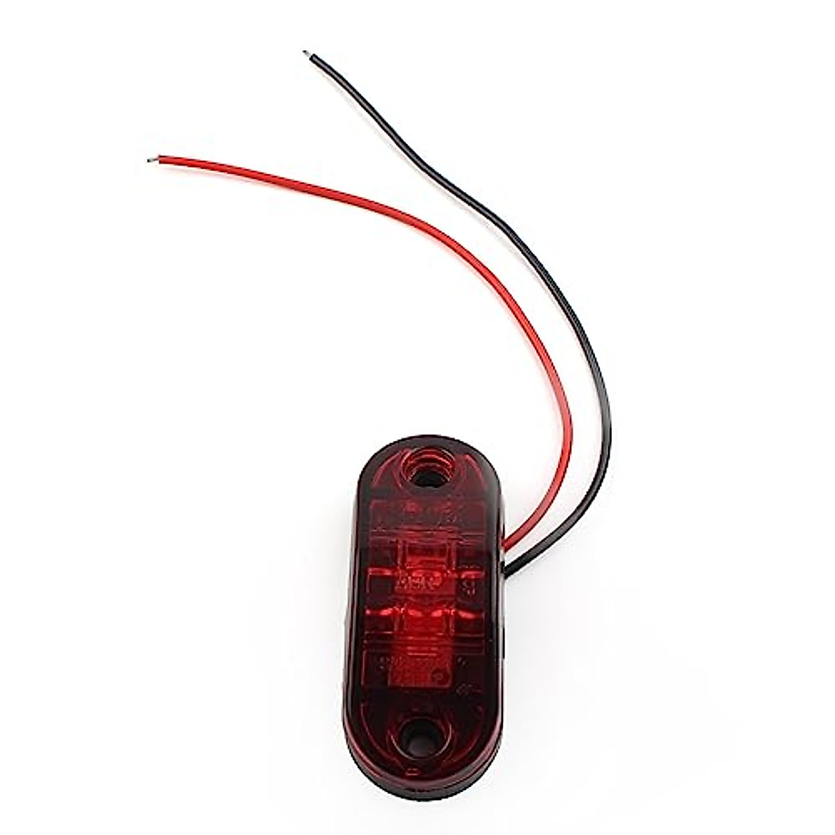 GZYF LIRU Car Auto 2 SMD LED Side Marker Light Trailer Identification Lamp for Truck Trailer RV SUV,Red