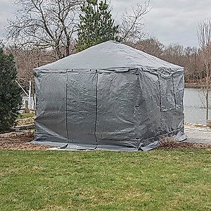 Sojag Grey Universal Cover, 12 ft. x 16 ft., Outdoor Shades